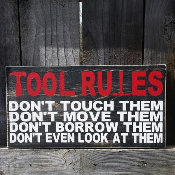 Tool Rules - Etsy