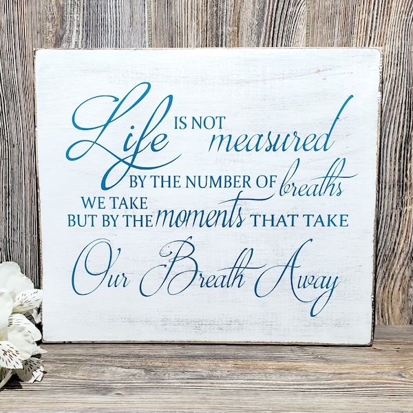 Life is Not Measured - Etsy