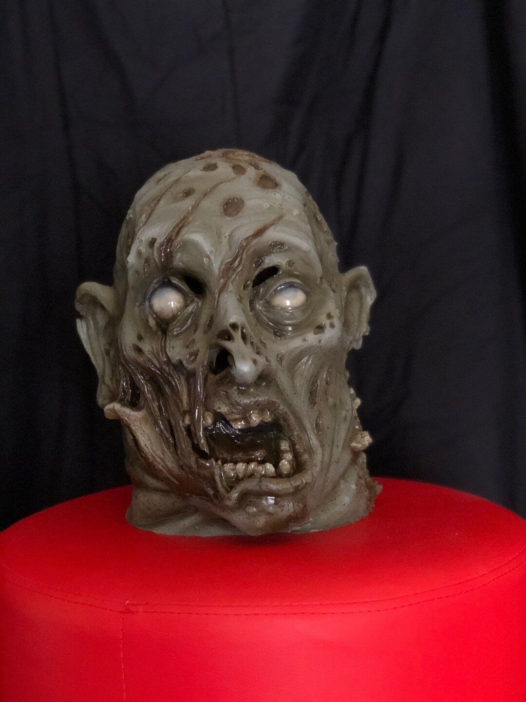 Decaying Zombie Full Latex Mask - Etsy