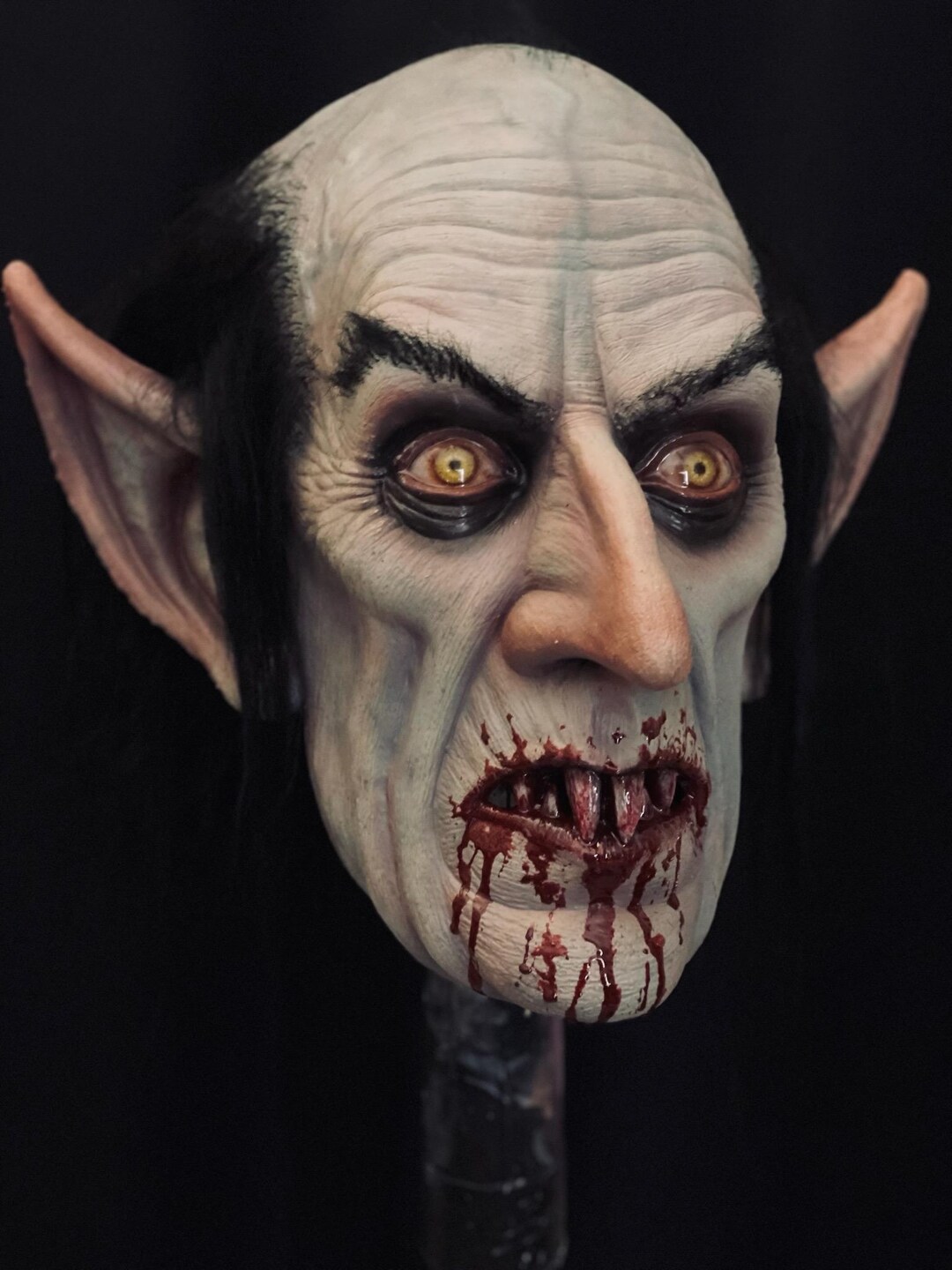 Unique Vampire Full Mask- Latex “nosferatu” - Etsy