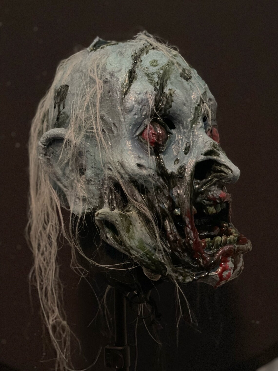 Decaying Zombie Full Latex Mask - Etsy