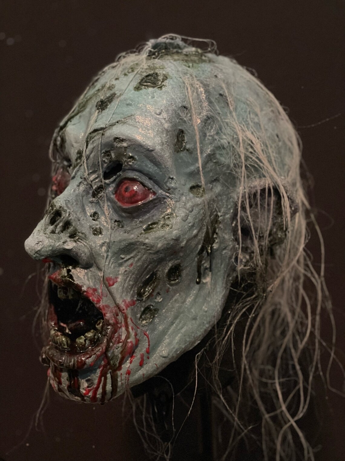Decaying Zombie Full Latex Mask - Etsy
