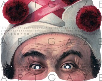 Victorian Half Mask - Etsy