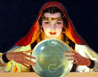 Gypsy Crystal Ball | Etsy