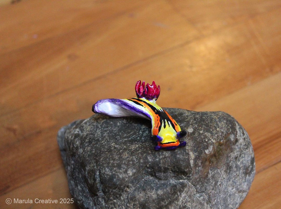 Mega the Nudibranch (nembrotha Megalocera) - Etsy