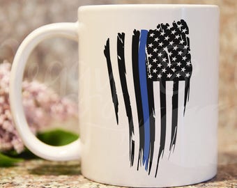 Police coffee mug | Etsy