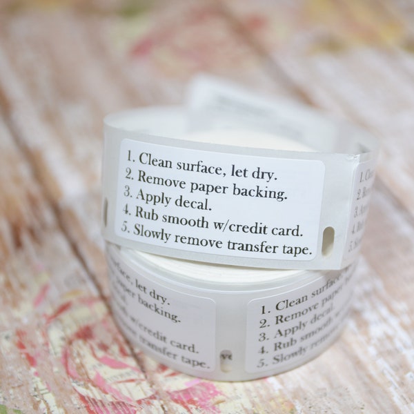 Decal Installation - Etsy