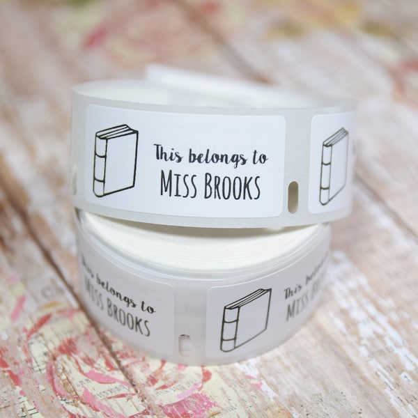 This Belongs to Stickers - Etsy