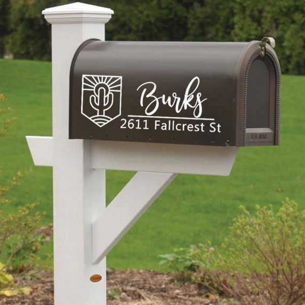 Mailbox Sticker - Etsy