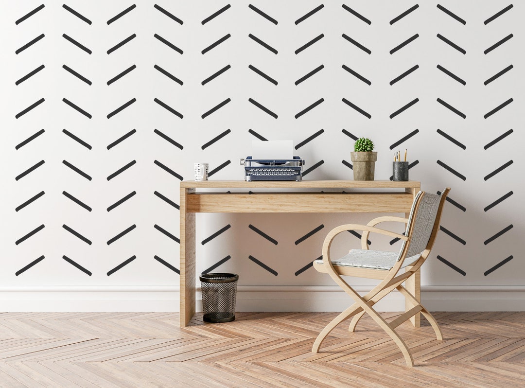 Line Wall Stickers Set of 22 Office Decal, House Sticker, Wall Sticker ...