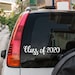 Class of 2019 2020 2021 2022 2023 2024 2025 Car Window Decal Free ...