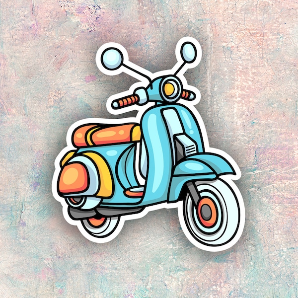 Moped Stickers - Etsy