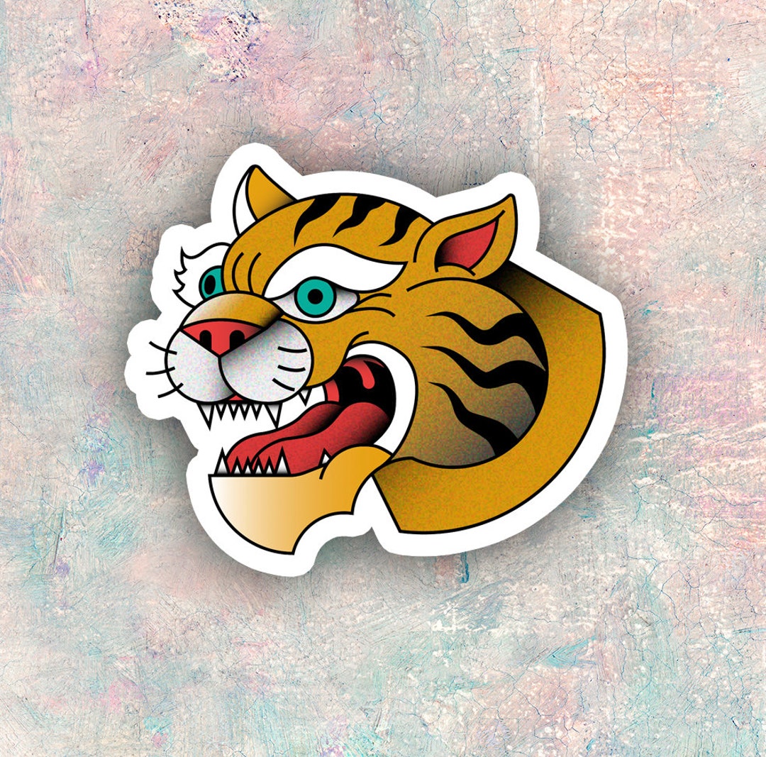 Sticker Tattoo Tiger Sticker Free Shipping Stickers Scrapbooking Custom ...