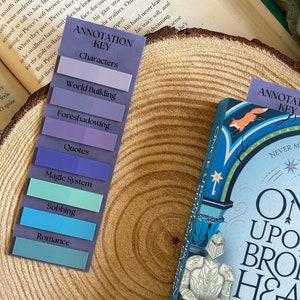 Annotation Bookmark With Tabs | Fantasy, Romance, Thriller, Horror ...