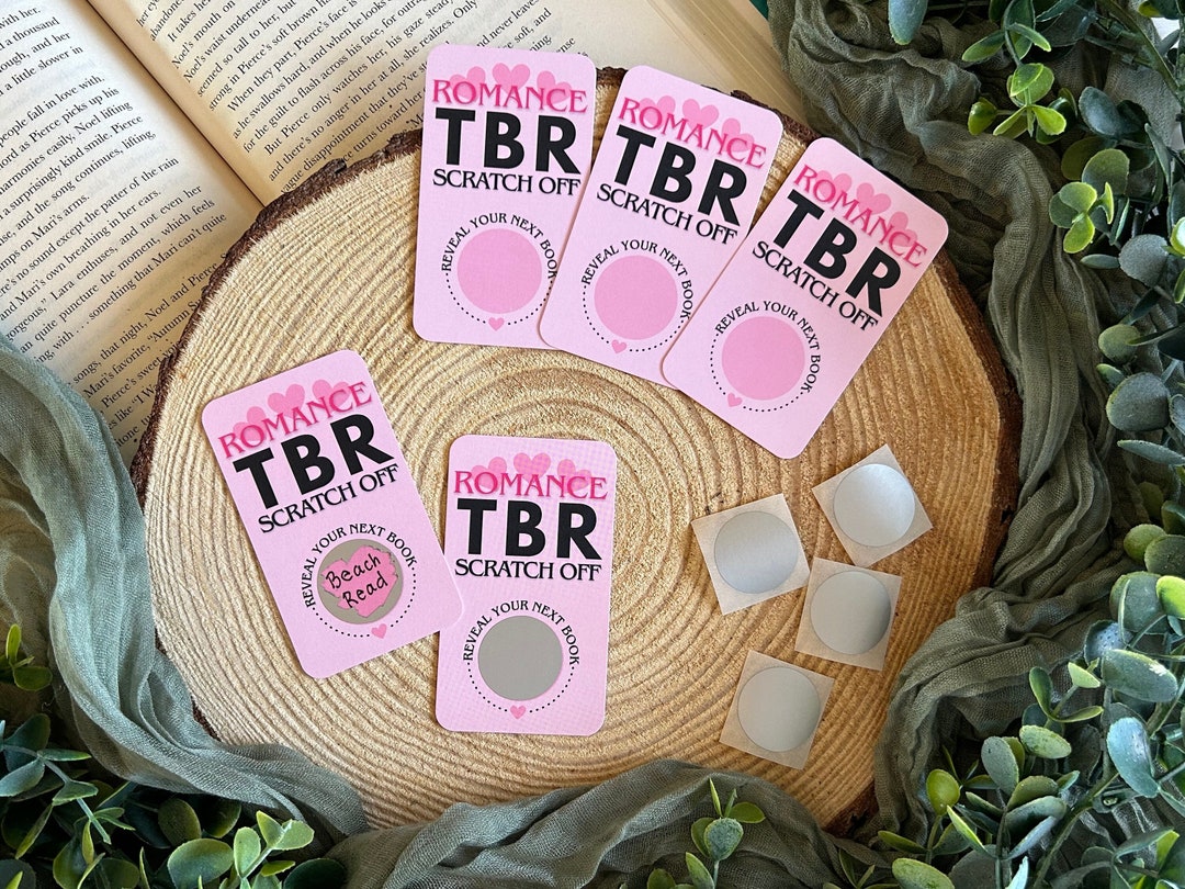 TBR Scratch off Card | Romance Book | Mystery to Be Read | TBR Jar ...