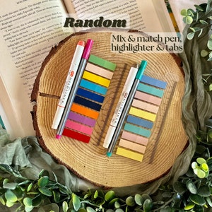 Book Annotation Kit Mystery Grab Bag Annotating Tabs, Highlighter, Pen ...