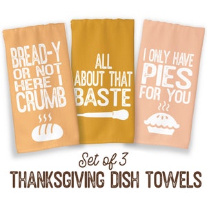 Funny Dish Towels | Thanksgiving Hostess Gift | Thanksgiving Gift ...