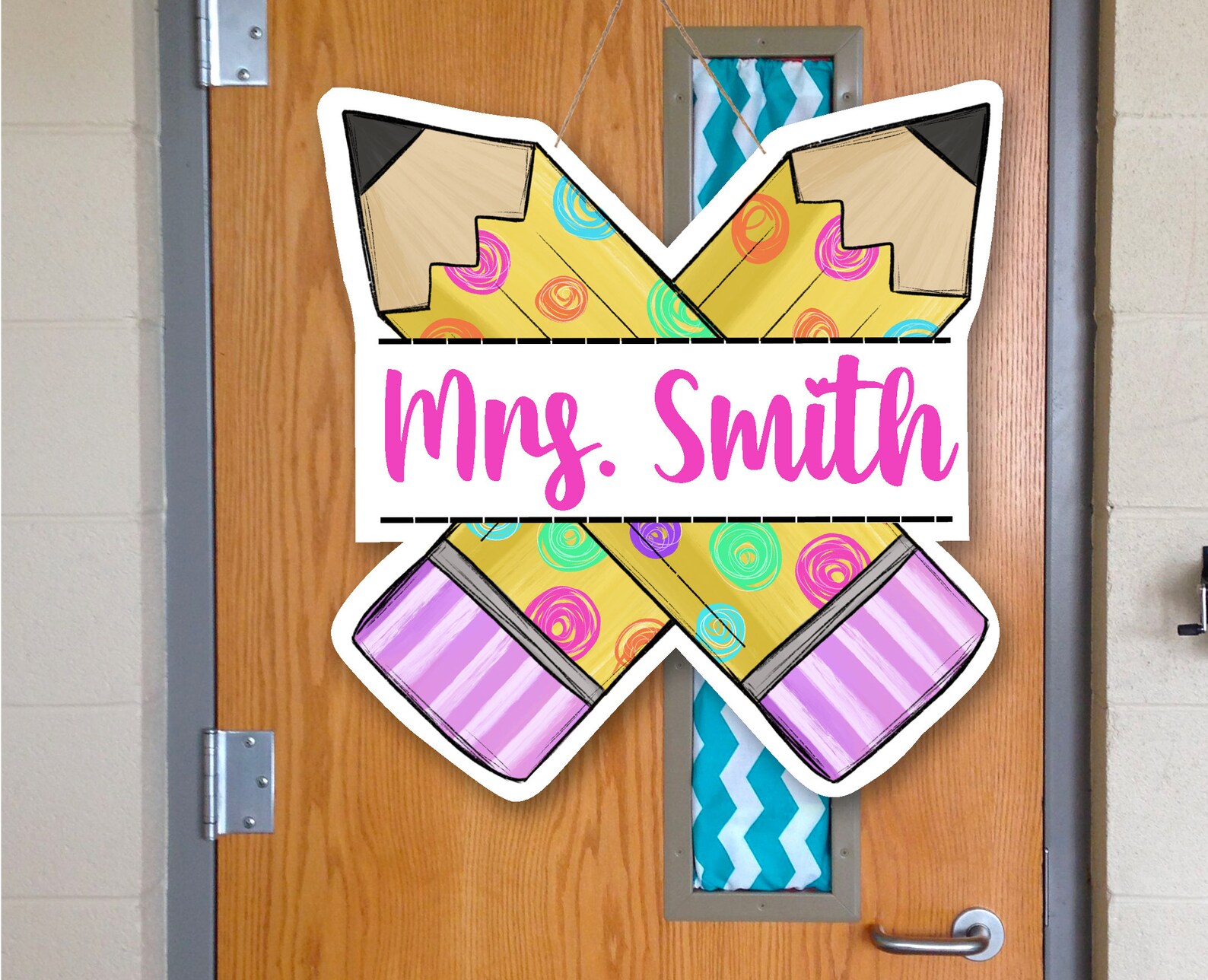 Teacher Name Sign Teacher Appreciation Gift Personalized - Etsy