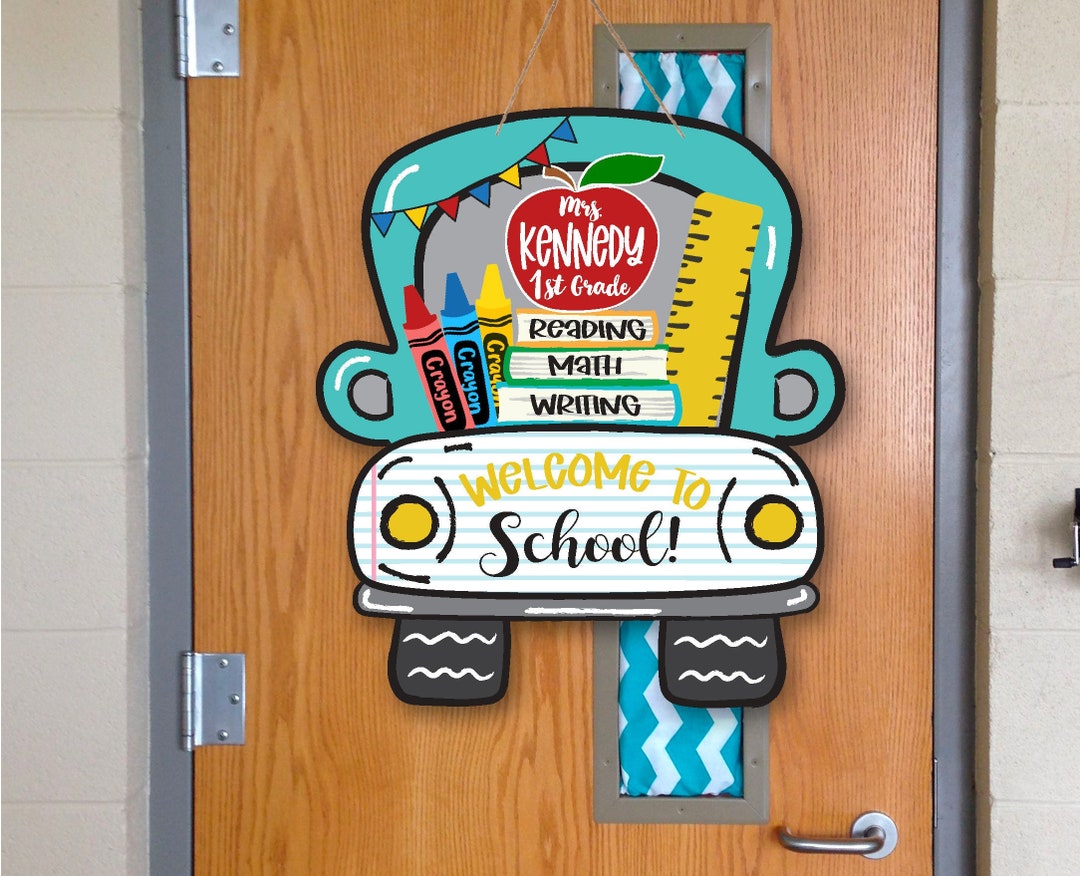 Teacher Name Sign Teacher Appreciation Gift Personalized Teacher ...