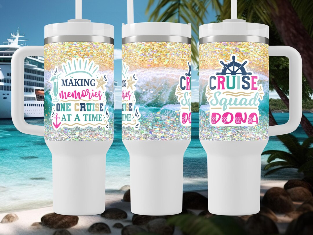 40oz Cruise Squad Cup Gift Cruise Inspired Personalized Cruise Cup ...