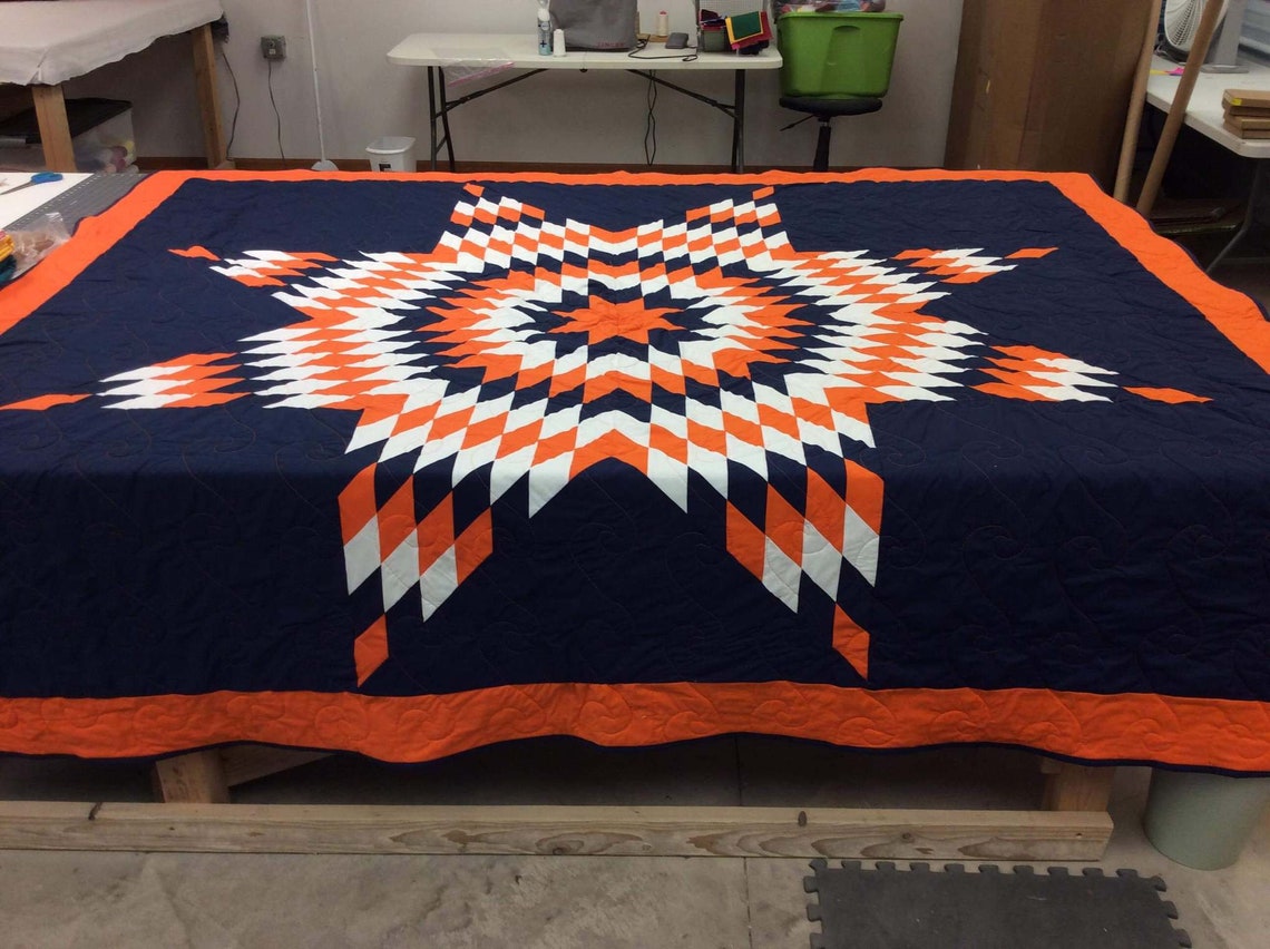 Native American Star Quilt - Etsy