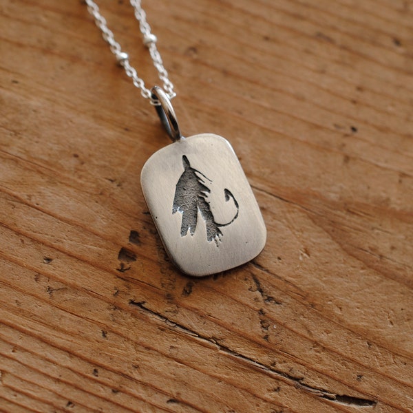 Fly Fishing Necklace - Etsy