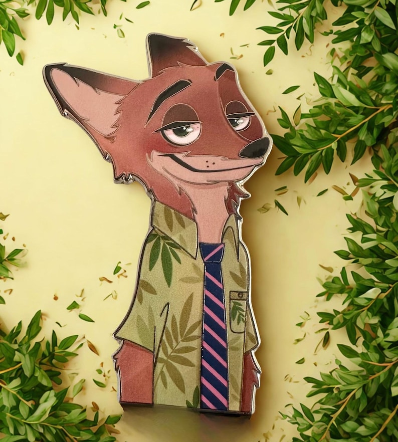 Wild Expressions - Disney Zootopia Nick Fantasy Pin - Etsy