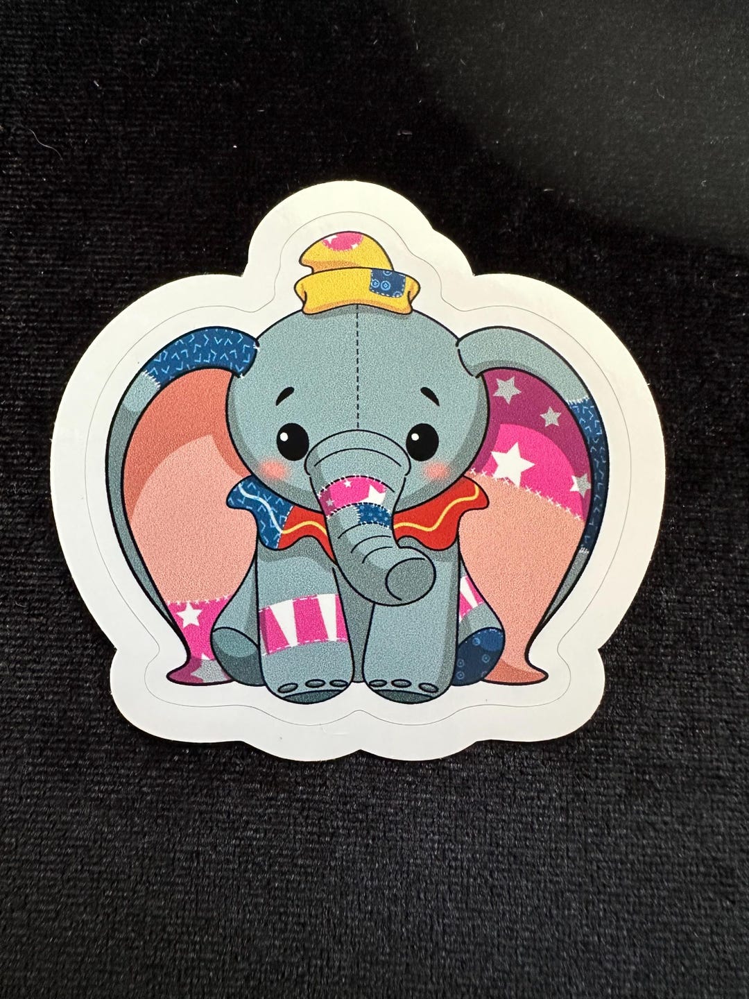 Plushie Patch Pals Dumbo Sticker - Etsy