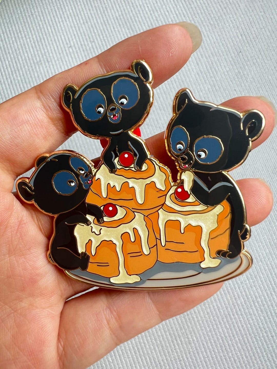 Sweet Tails Shop - Brave Bear Cubs Disney Fantasy Pin - Etsy