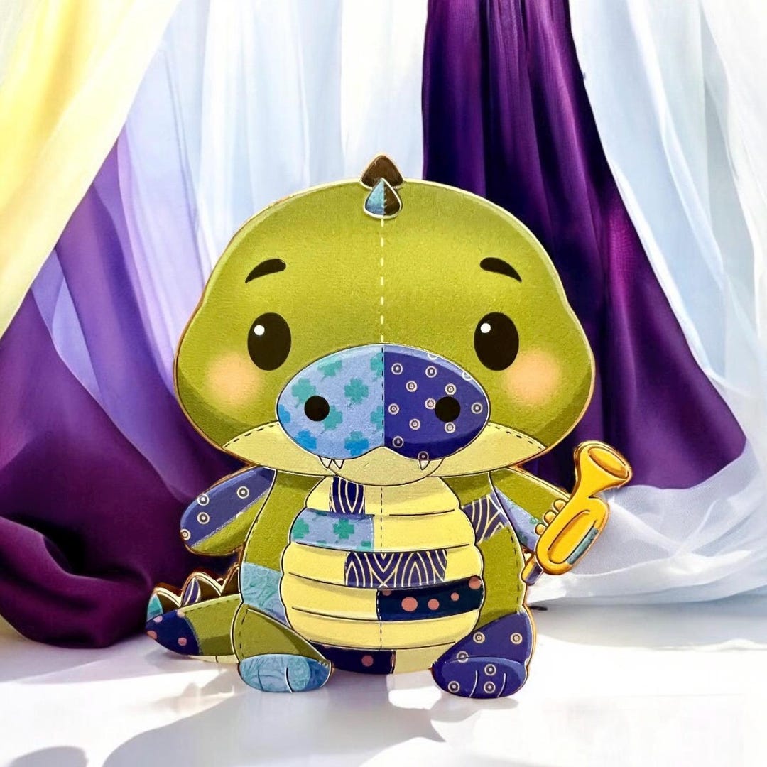 Plushie Patch Pals - Louis Disney Fantasy Pin - Etsy