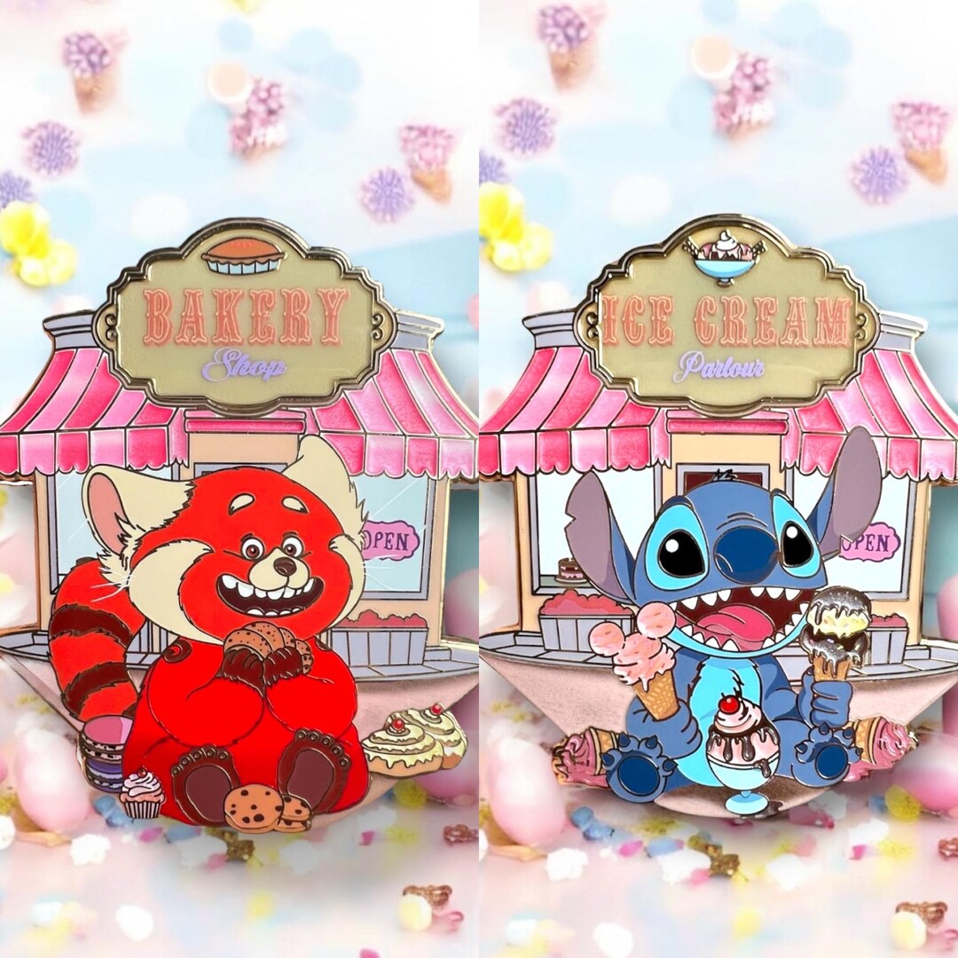 Sweet Tails Shop - Stitch or Mei Mei Disney Fantasy Pin - Etsy