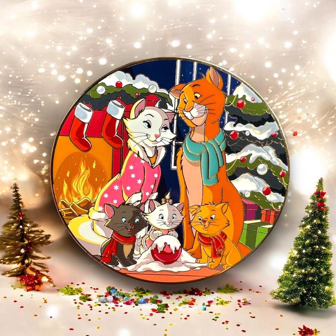 Merry Meowmas Disney Aristocats Christmas Fantasy Pin - Etsy