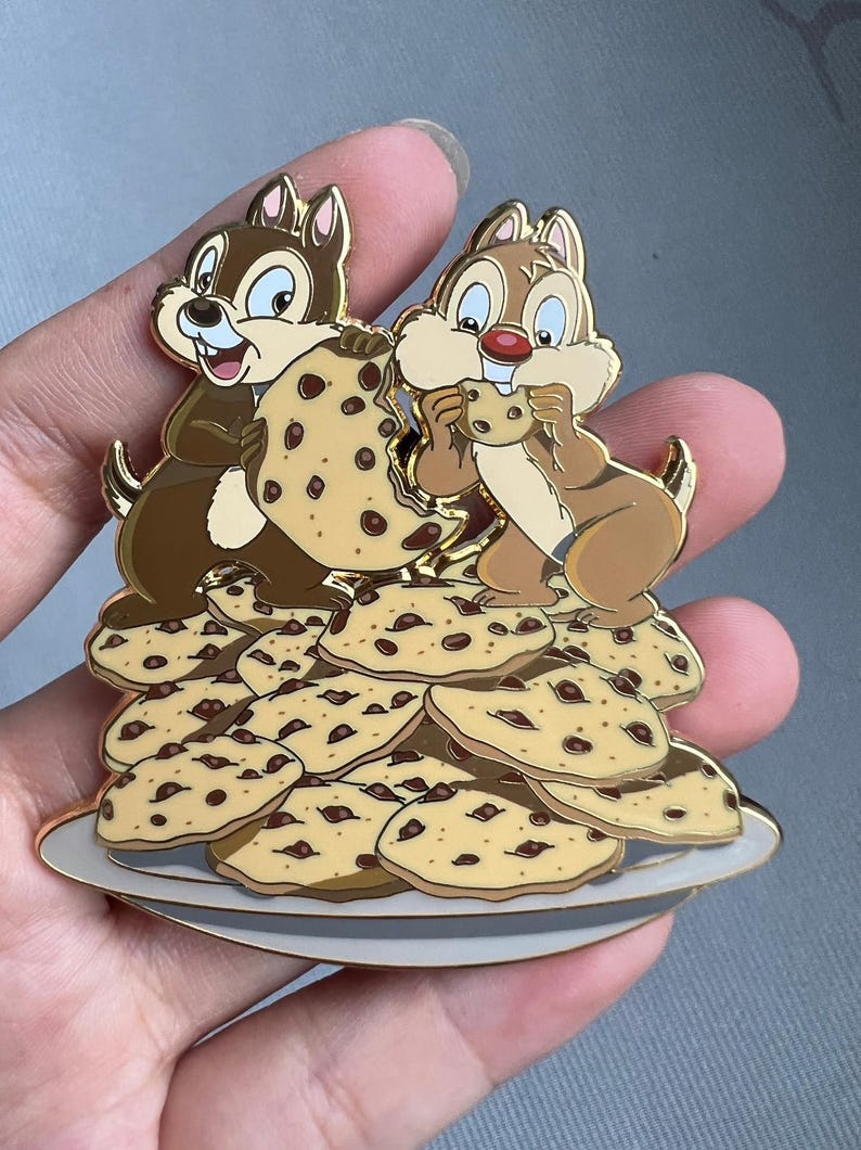 Sweet Tails Shop Chip and Dale Disney Fantasy Pin - Etsy