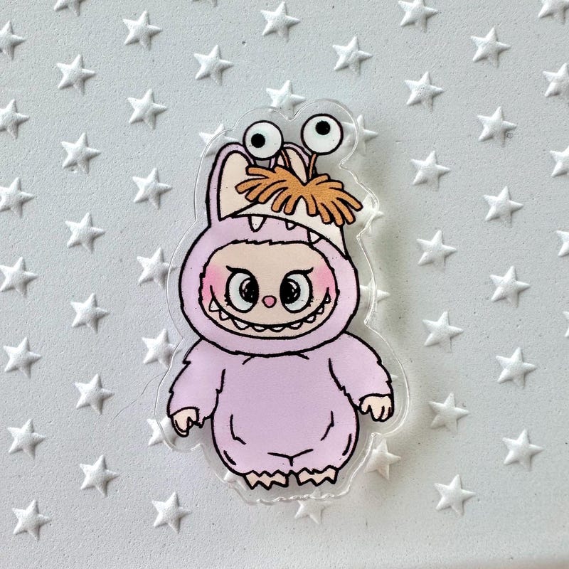 La Boo Boo Doll Keychain - Etsy
