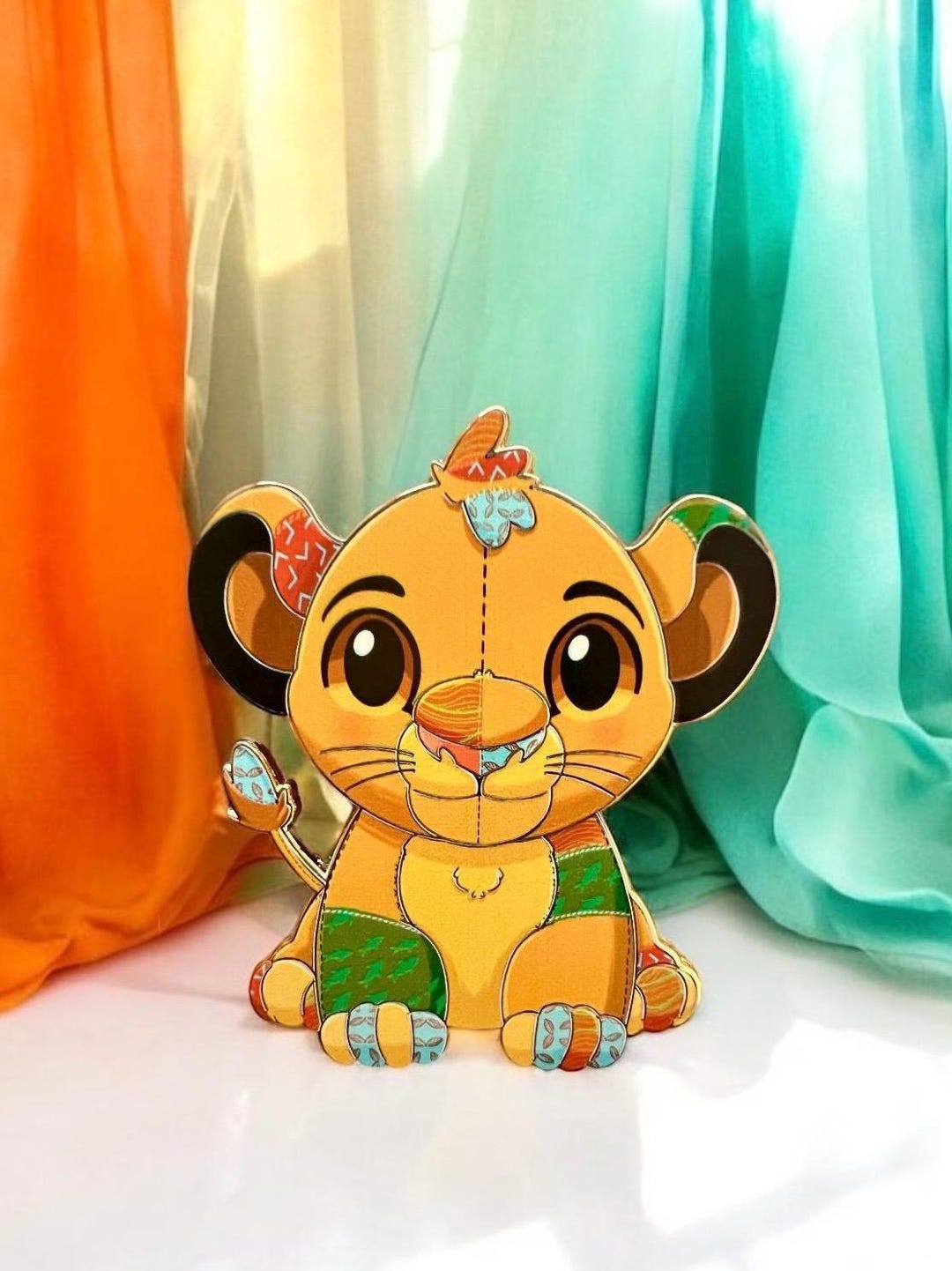 Plushie Patch Pals - Simba Disney Fantasy Pin - Etsy