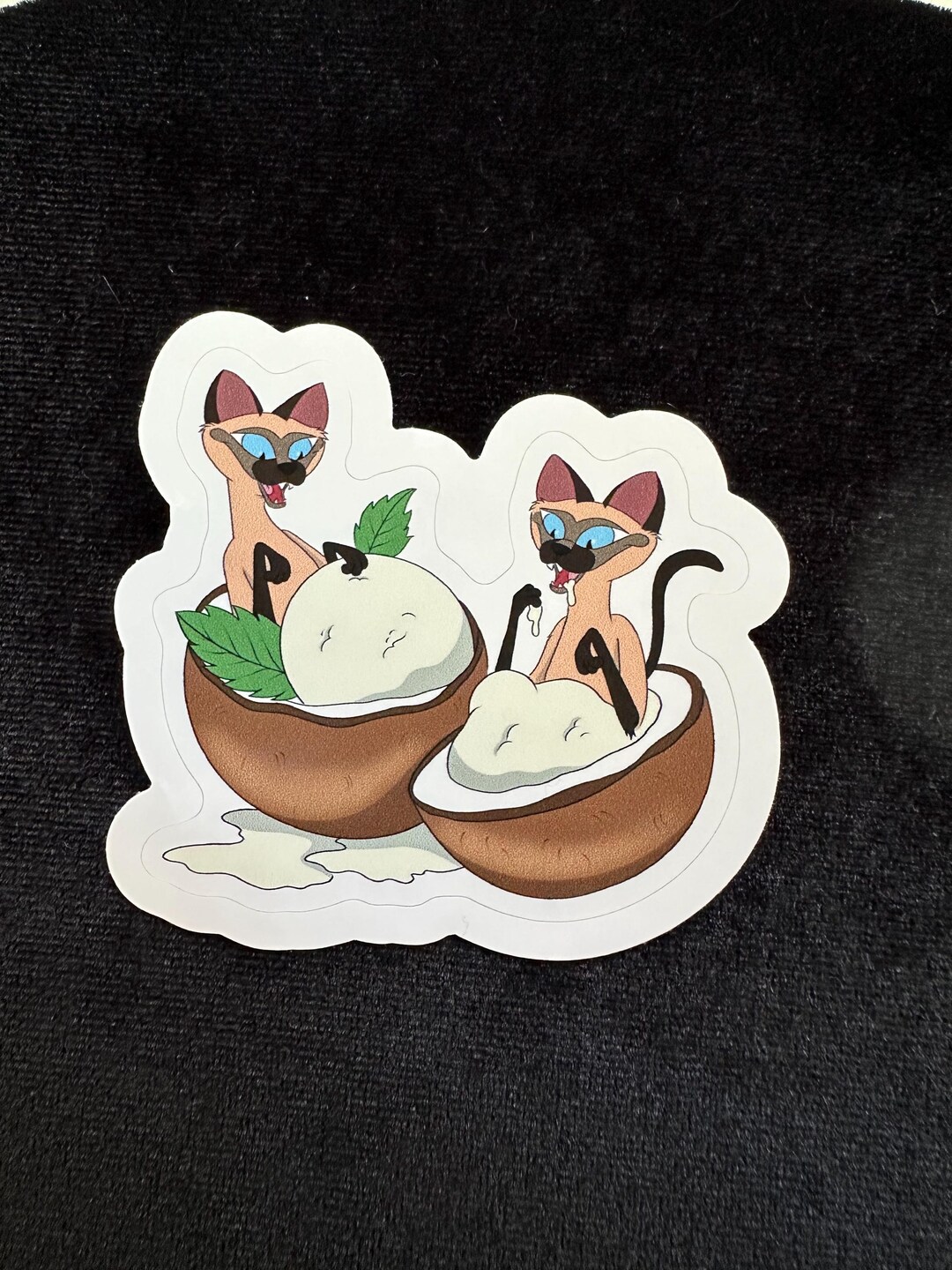 Sweet Tails LATT Si & Am Sticker - Etsy