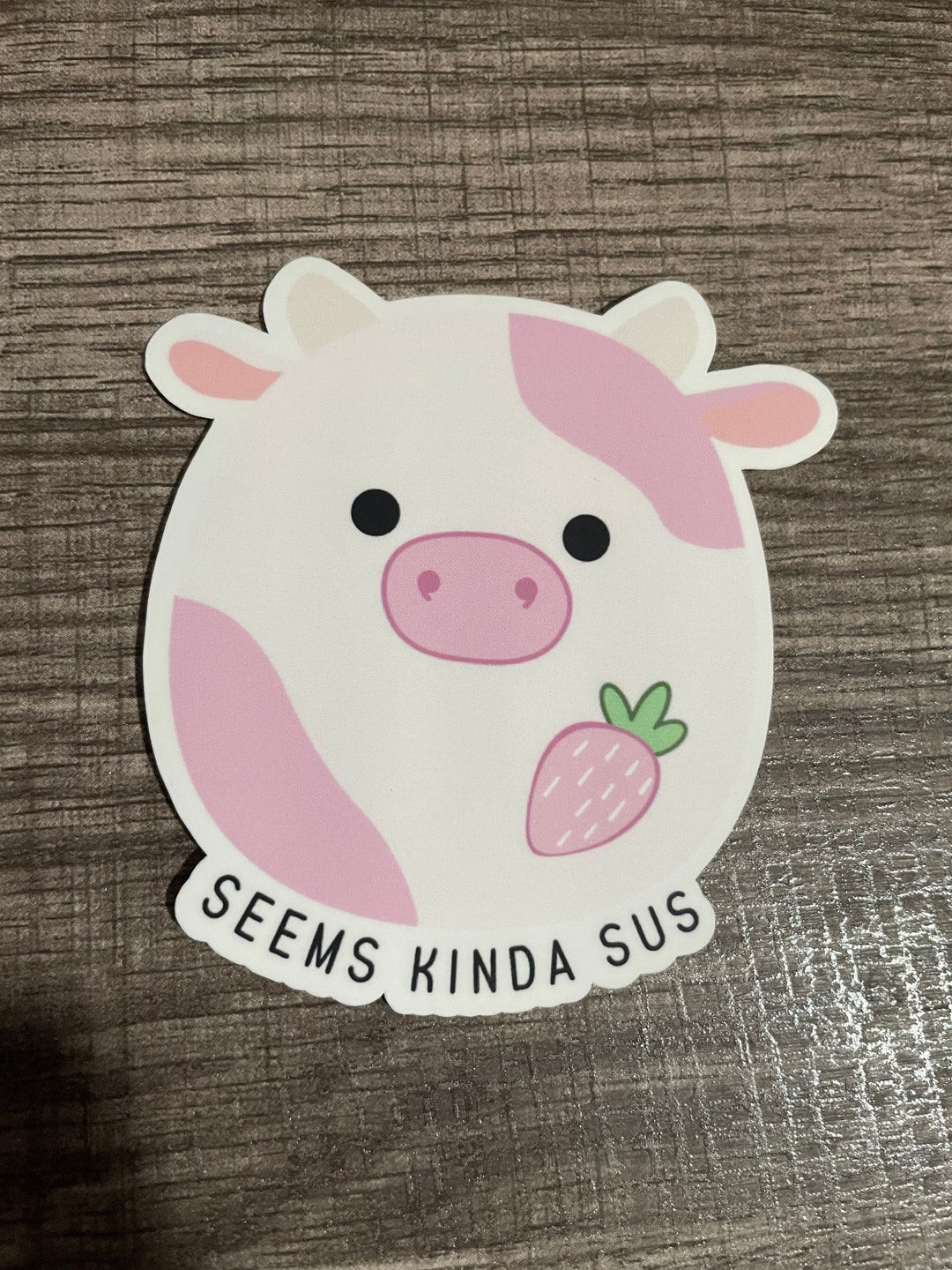 Seems Kinda Sus Sticker - Etsy