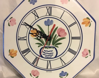 Octagon clock | Etsy