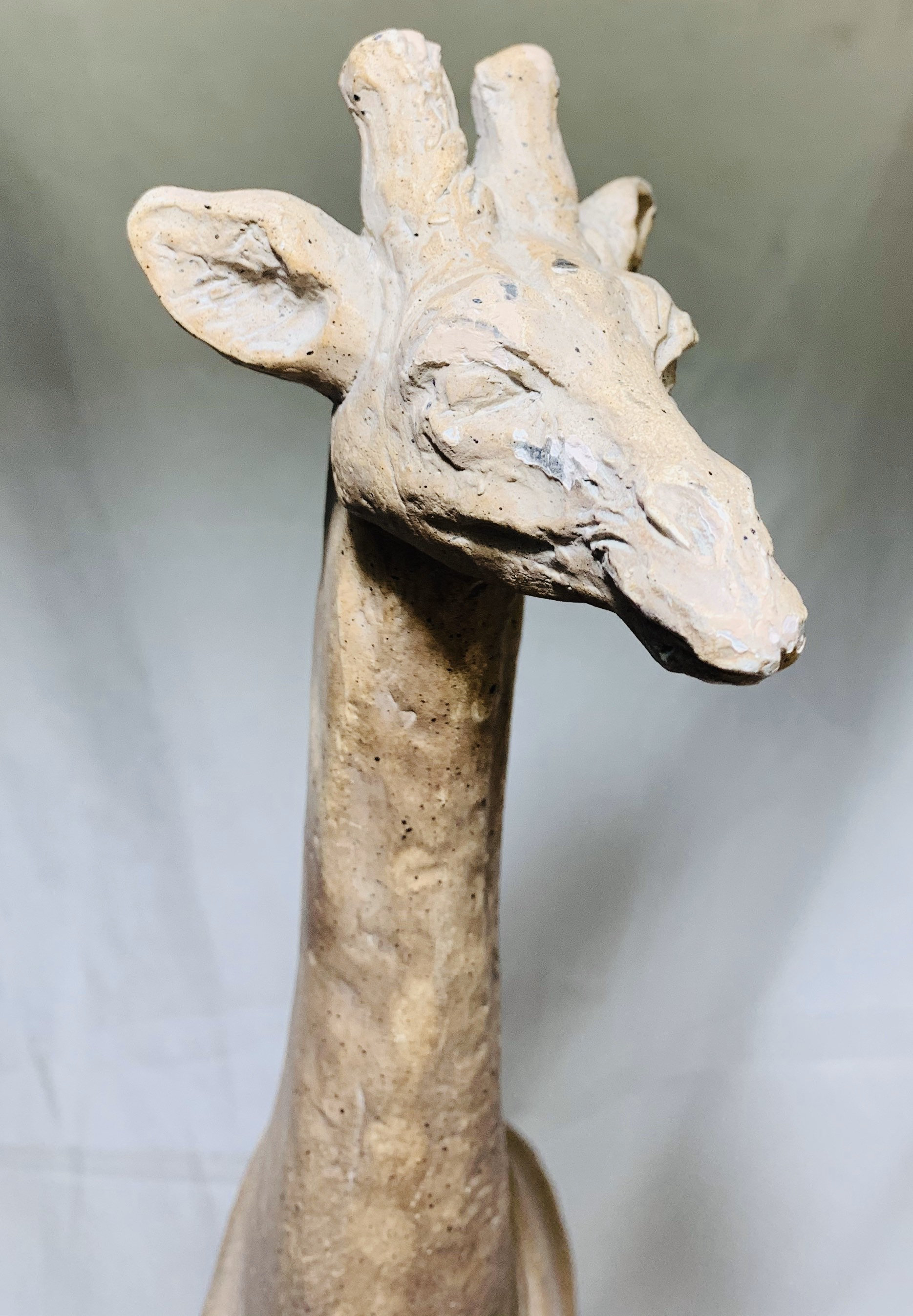Rare Hand-scuplted 21 1/2" Standing Giraffe, Austin Productions, Inc ...