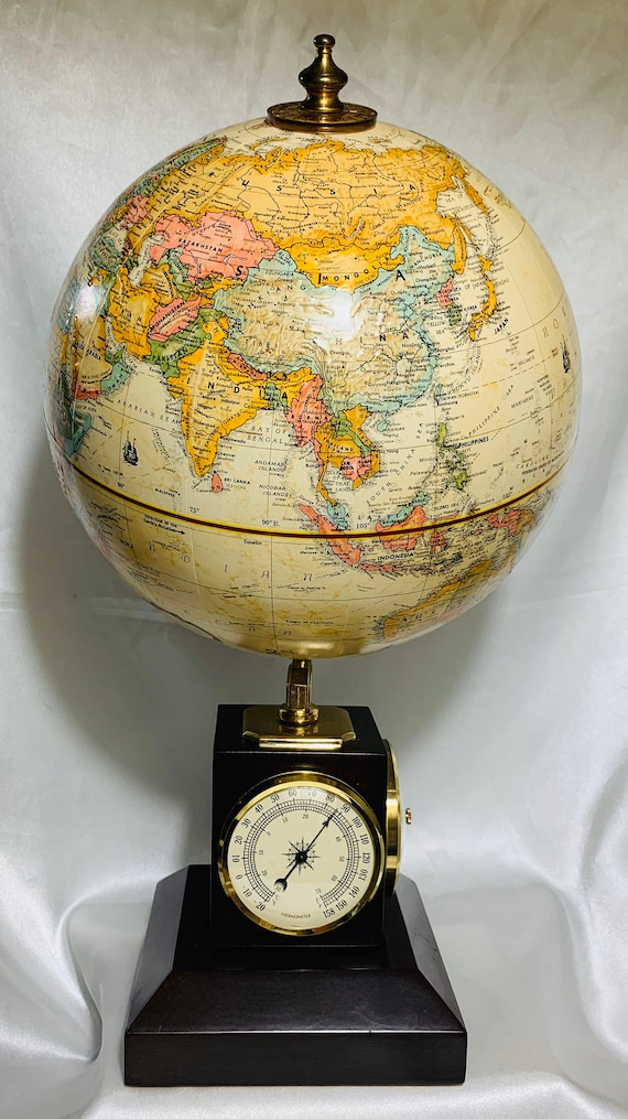 Replogle 9 Diameter World Classic Globe With Weather | Etsy