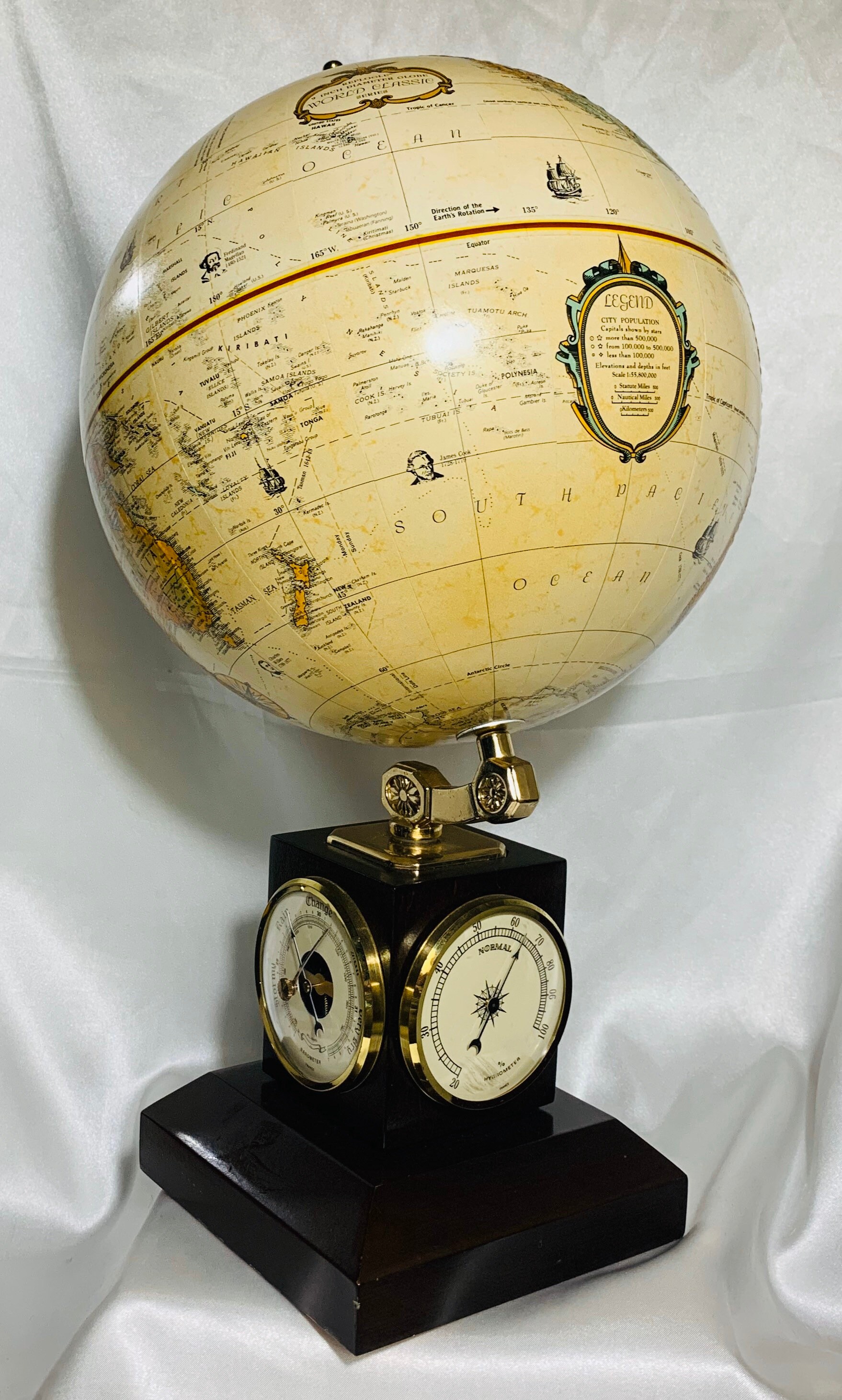 Replogle 9 Diameter World Classic Globe With Weather | Etsy