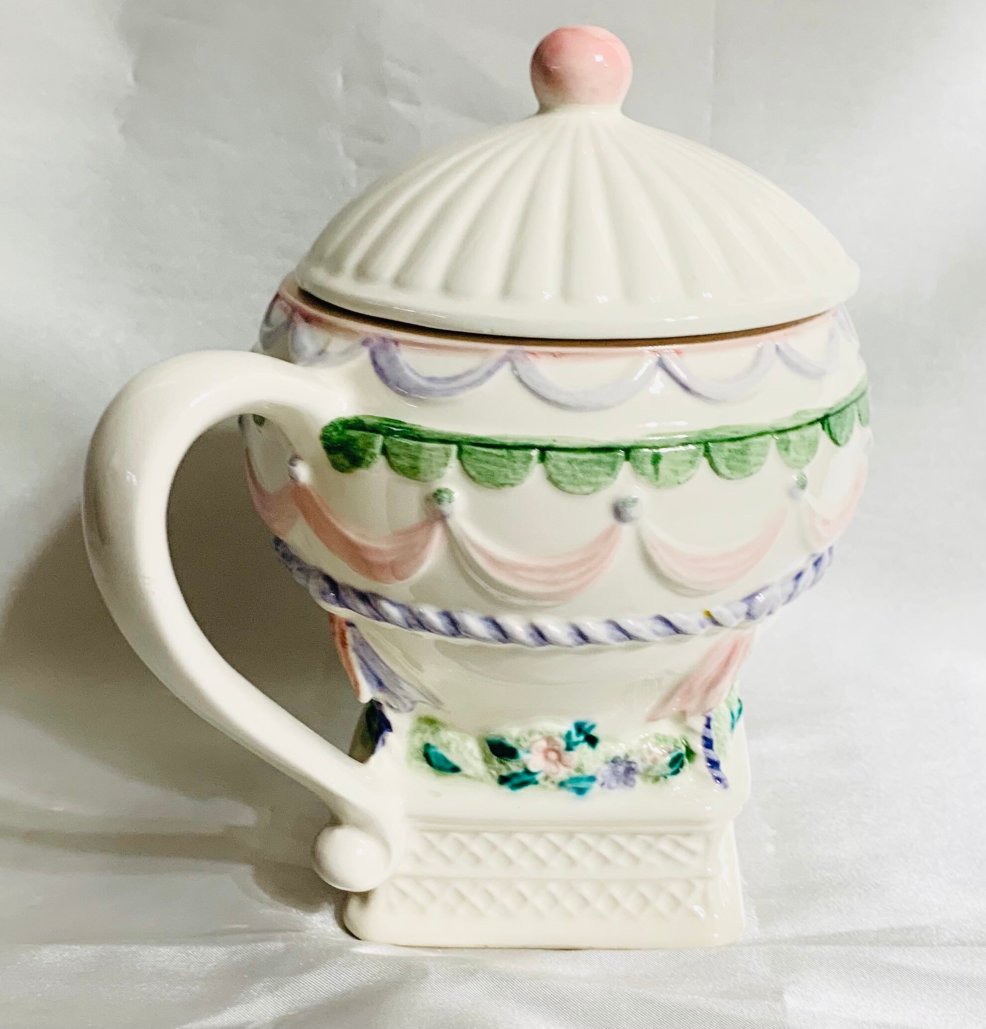 Hot Air Balloon Ceramic Teapot, Victorian Ascensions, Sigma by ...