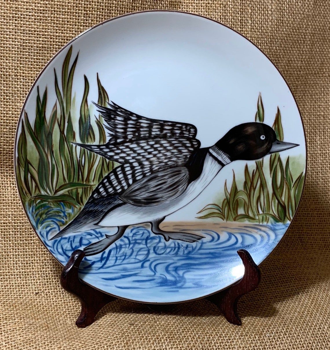 Set of (4) Collectible Duck Plates, Taste Seller, Nancie Goldstein ...