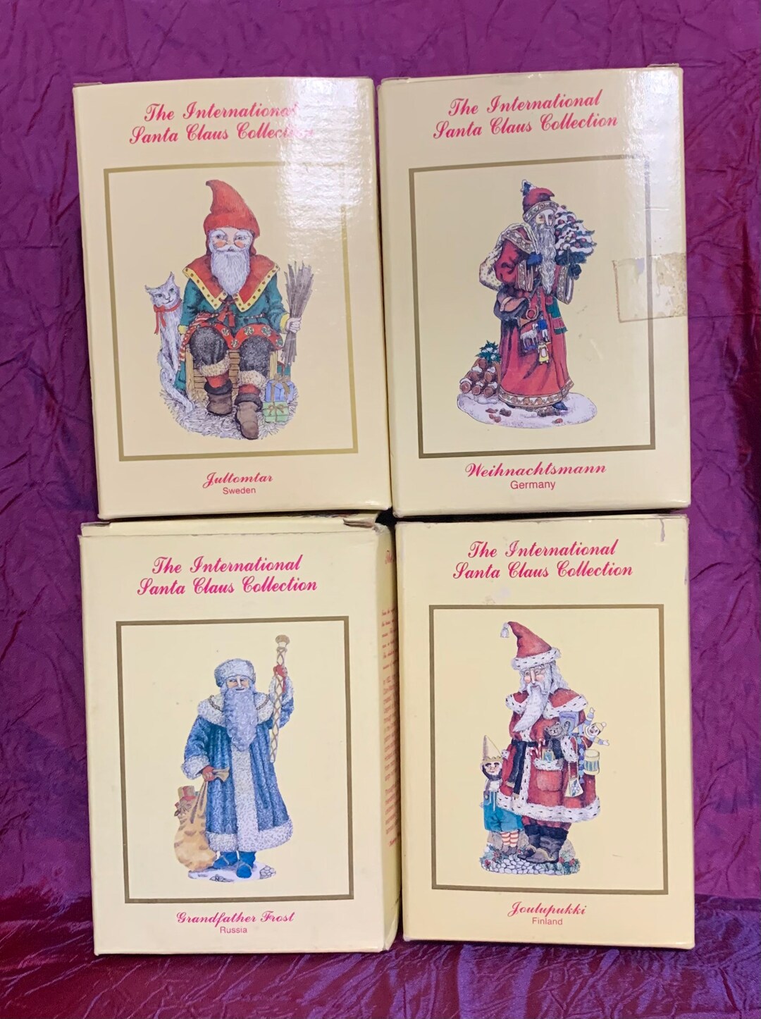 The International Santa Claus Collection, 1993-1994. Choose From (4 ...