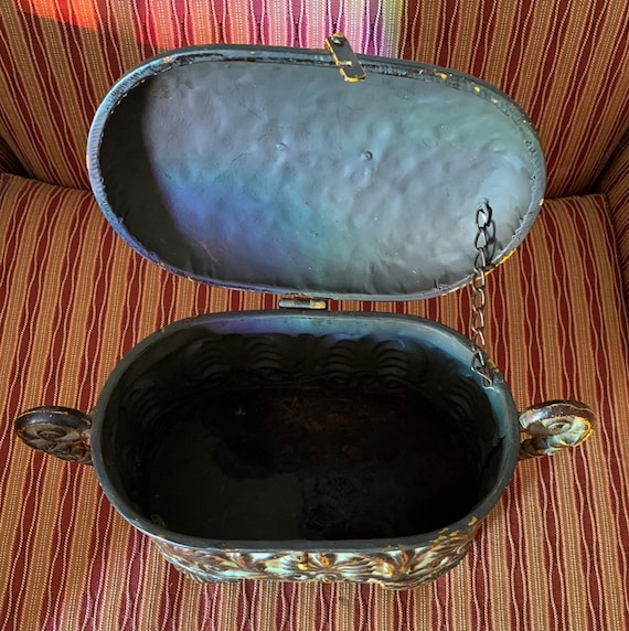 Bunny Rabbit Decorative Metal Hinged Box / Trinket Ch… - Gem