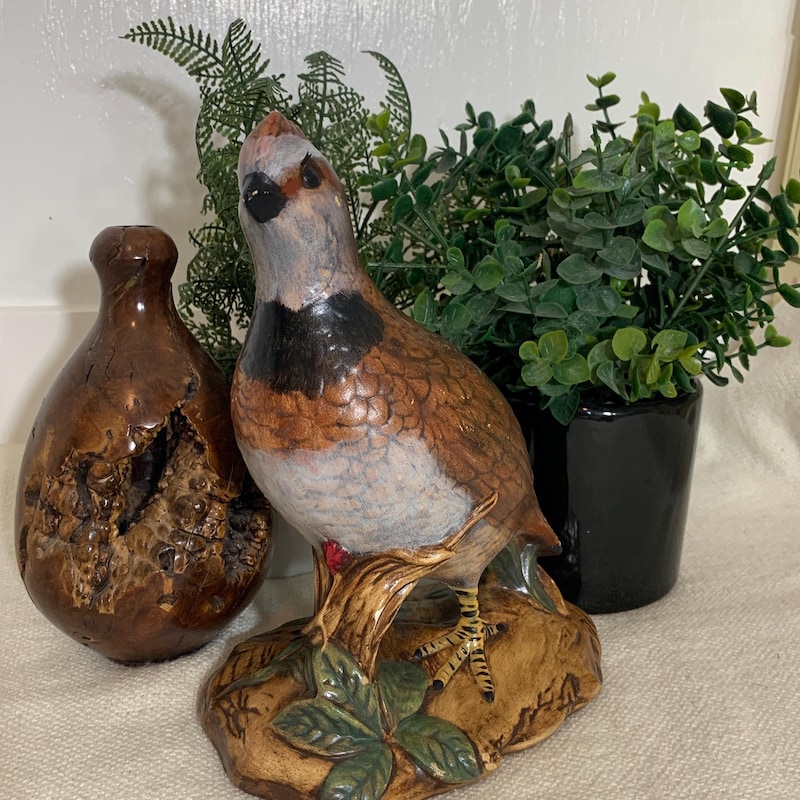 Ceramic Quail - Etsy