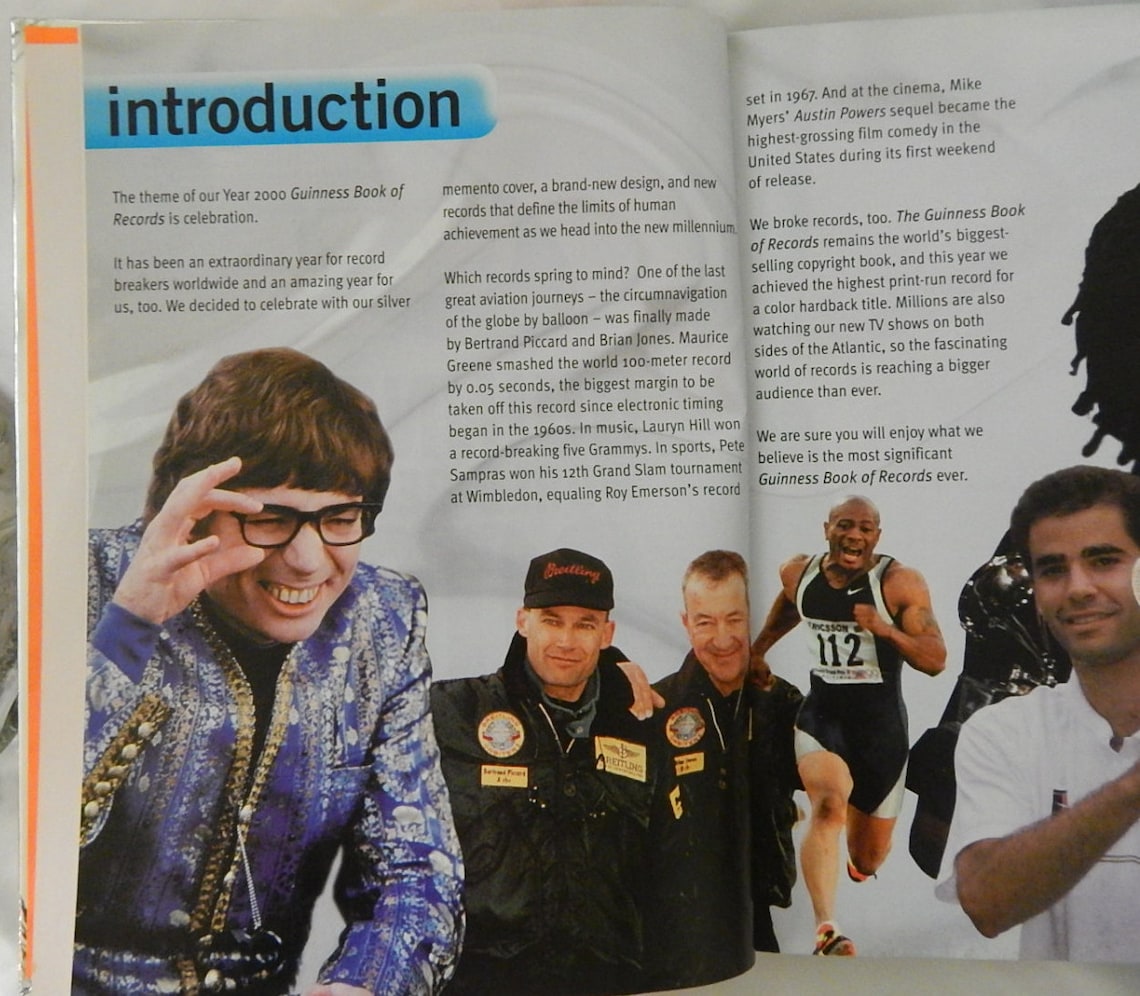 Vintage Guinness World Records 2000 Millenium Edition. NOTE: - Etsy