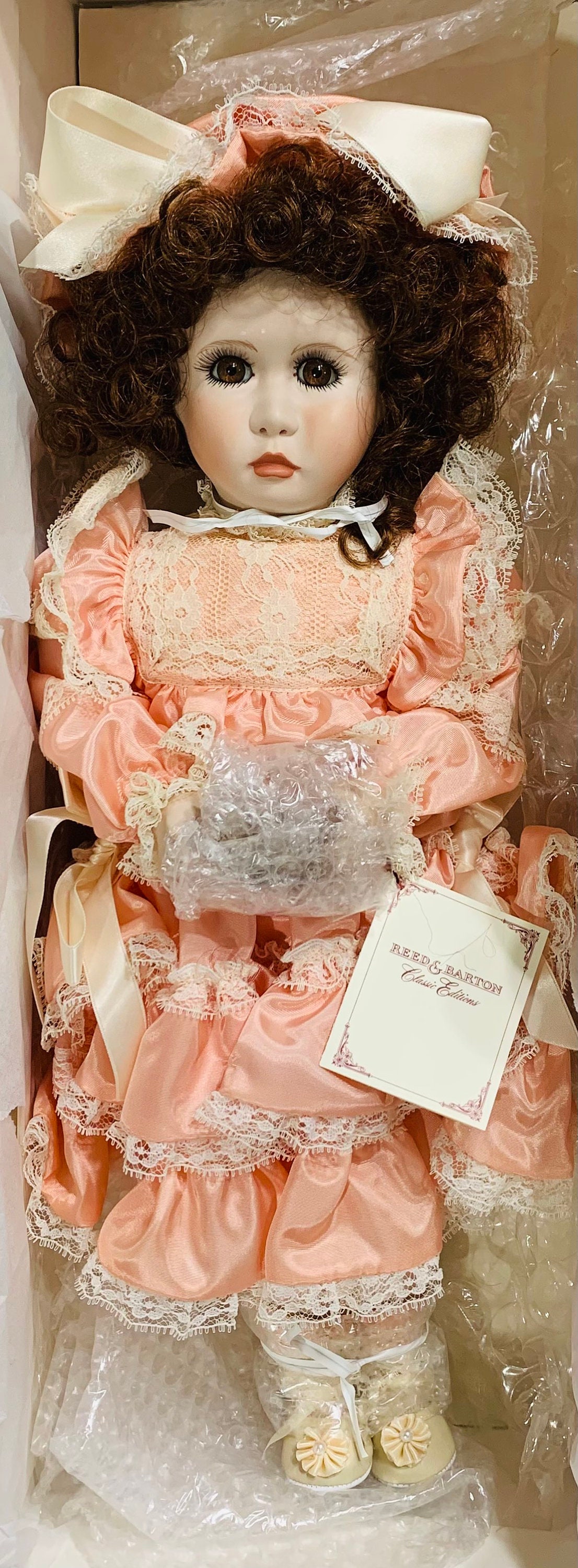 Vickie Walker "anxious Moments" Porcelain 19" Doll, LE No. 193/500 ...