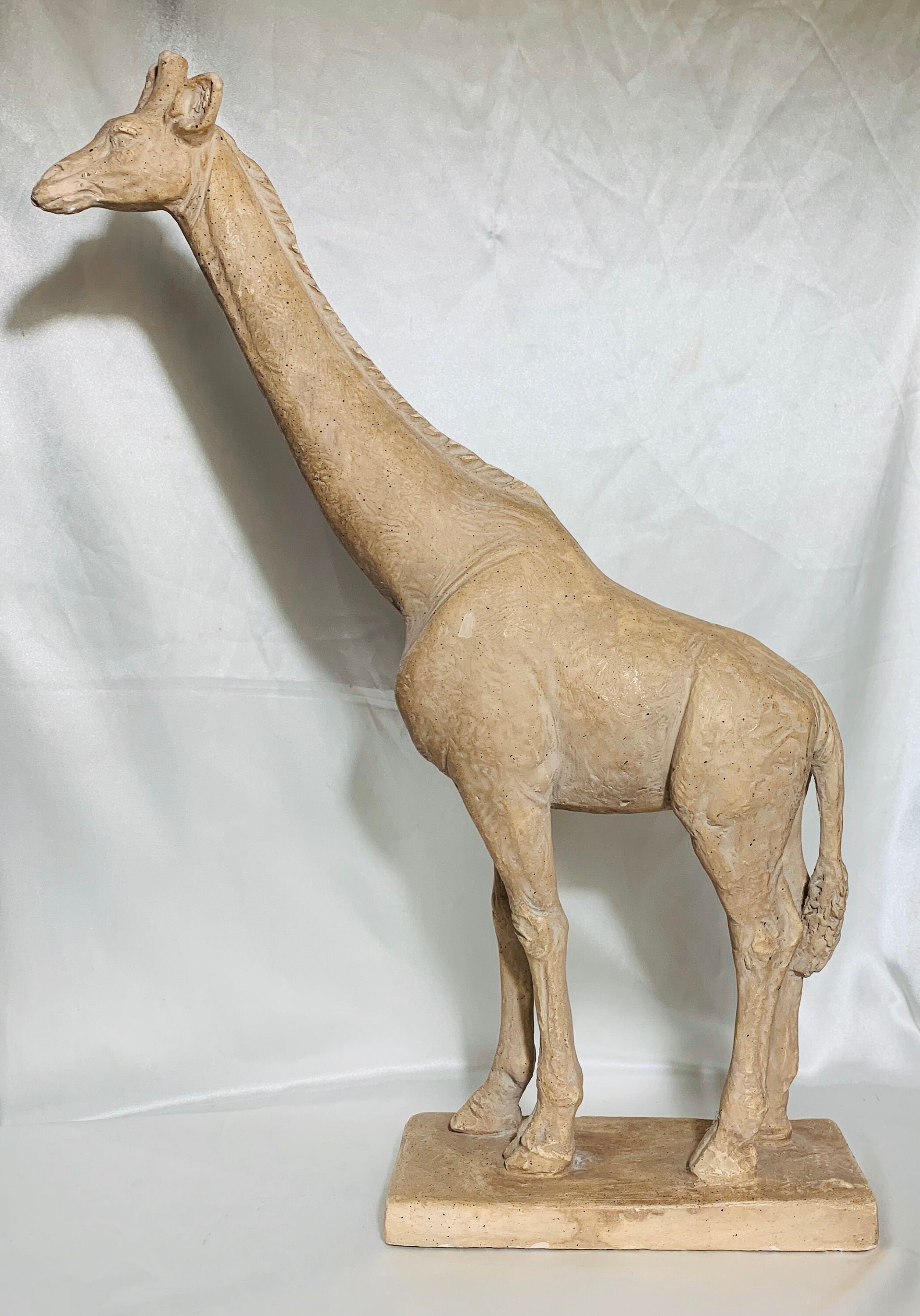 Rare Hand-scuplted 21 1/2" Standing Giraffe, Austin Productions, Inc ...