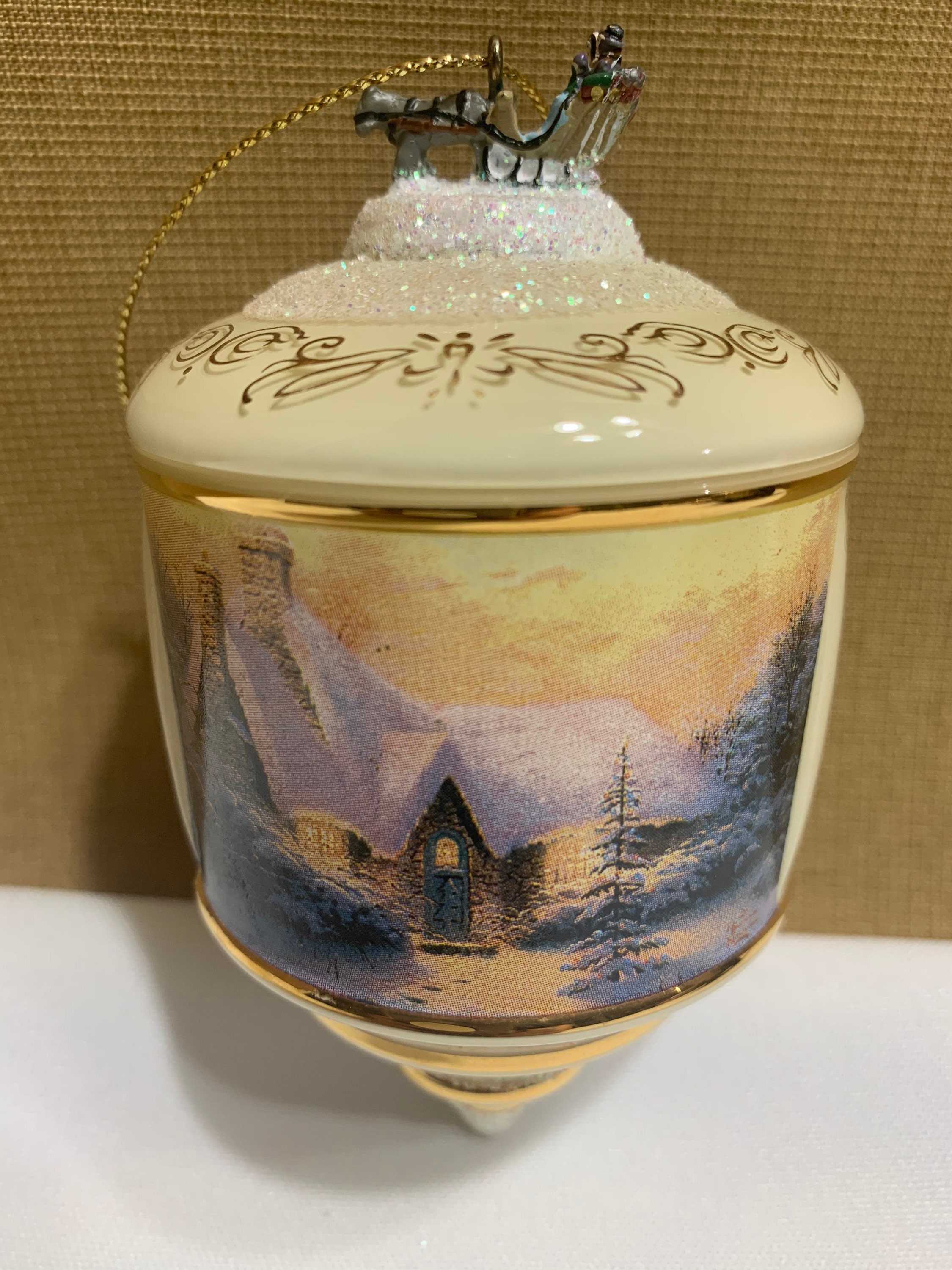Thomas Kinkade Christmas Ornaments